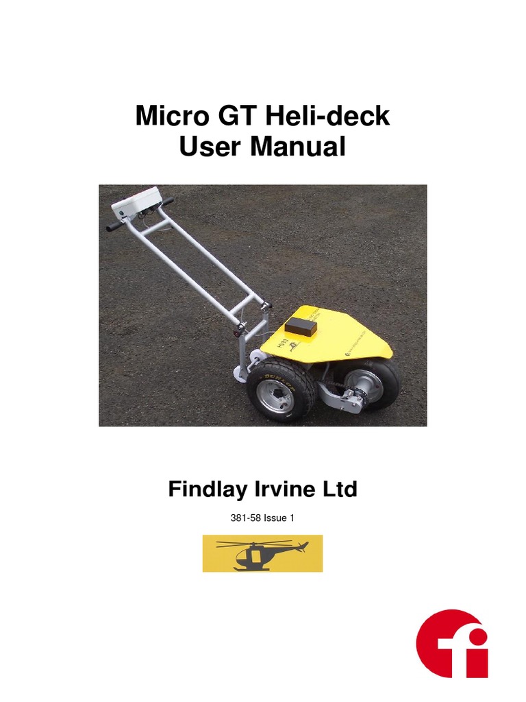 Micro GT Heli-Deck User Manual: Findlay Irvine LTD | PDF | Usb Flash ...