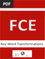 Key Word Transformations Advanced C1 | PDF