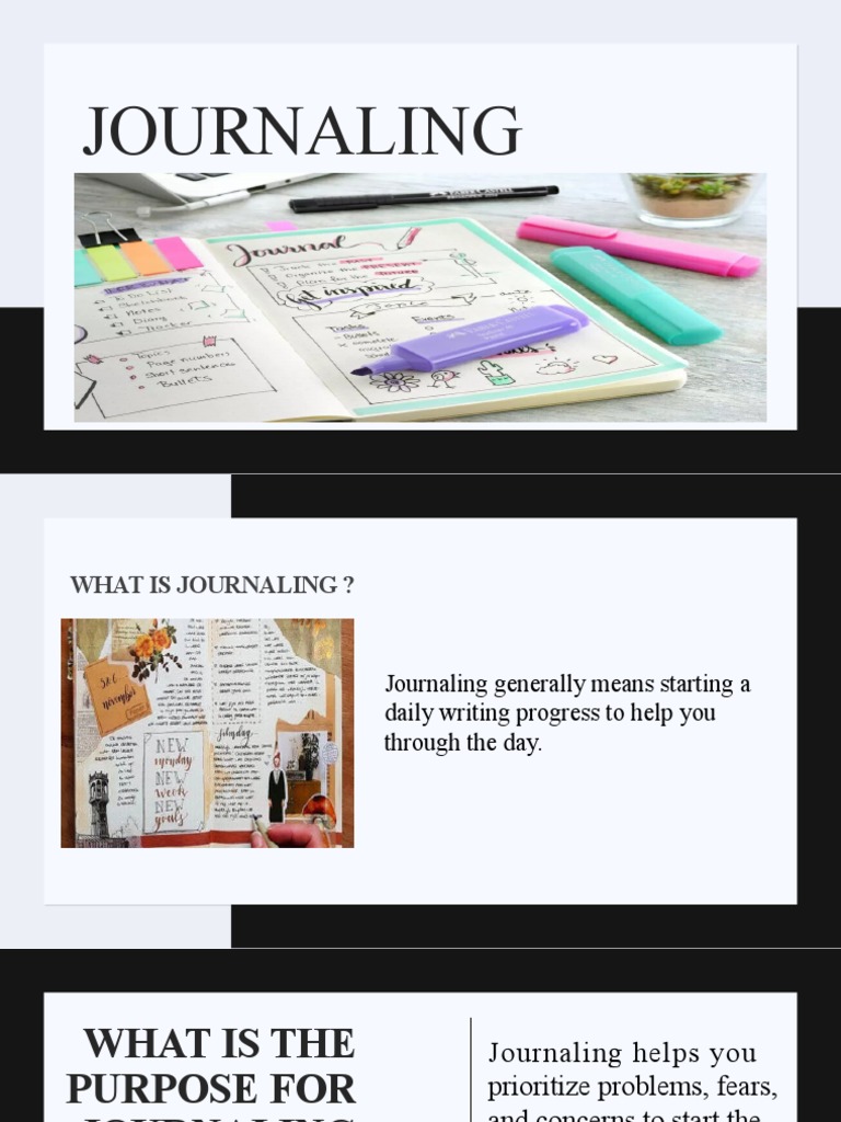 JOURNALING 101 by DAANYA | PDF