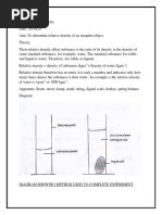 Measuring Density of a Pebble | PDF | Buoyancy | Density