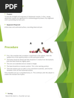 Flamingo Balance Test | PDF