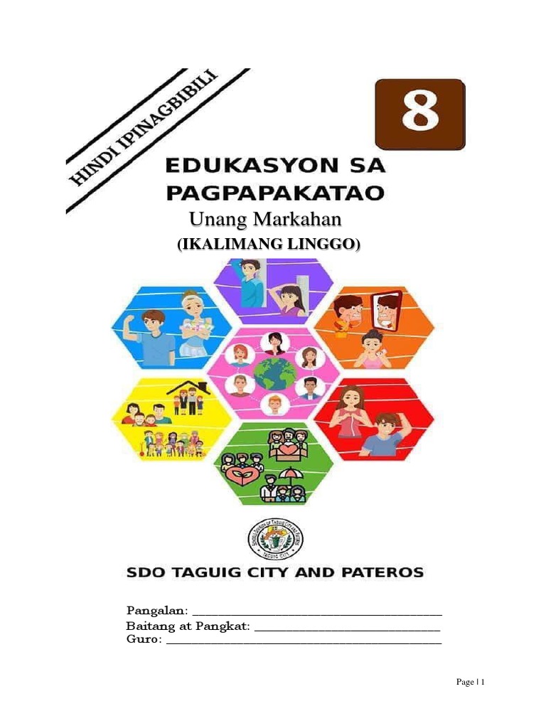 EsP8 Q1 Week 5 | PDF