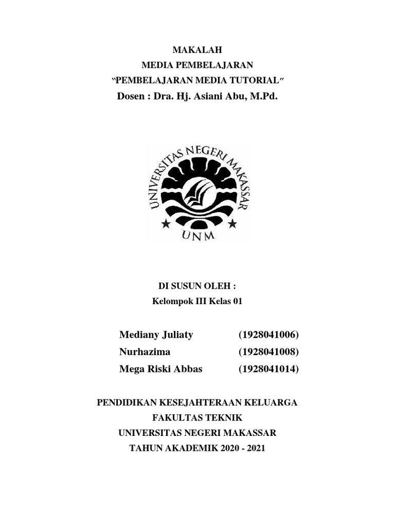 Makalah Kelompok 3 (Pembelajaran Media Tutorial) | PDF | Karier ...