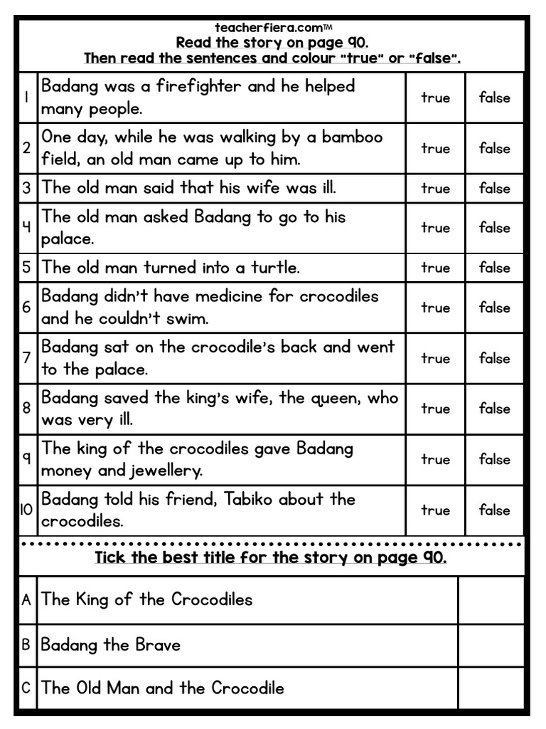 Year 4 Module 8 Amazing Animals Worksheets | PDF