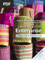 0454 Cambridge IGCSE Enterprise Coursework | PDF | Entrepreneurship ...