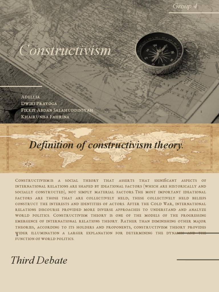 Constructivism Ppt Group 4 Pdf Epistemological Theories