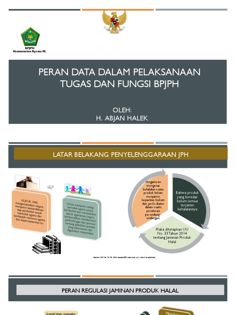 Materi Sosialisasi BPJPH Abjan Halek | PDF