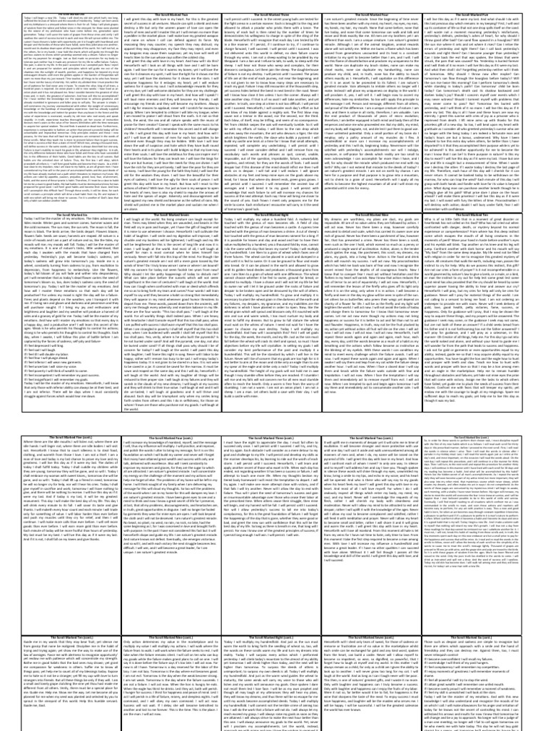 The Scroll Marked Two The Scroll Marked Three The Scroll Marked Four ...