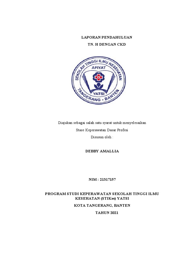 LAPORAN PENDAHULUAN KMB | PDF