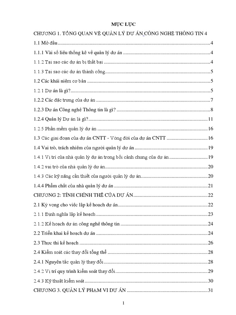 Bai Giang QLDA | PDF