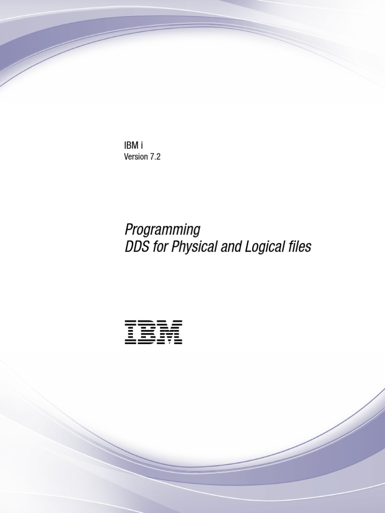 DDS For Physical and Logical Files | PDF | Computer File | Computer ...