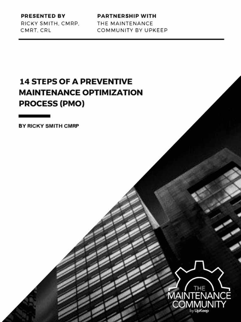 14 Steps of A PM Optimization Process (PMO) | PDF | Information ...