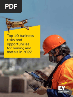 Ey GL Final Top 10 Business Risks and Opportunities For Mining and Metals in 2025 12 2024 | PDF ...