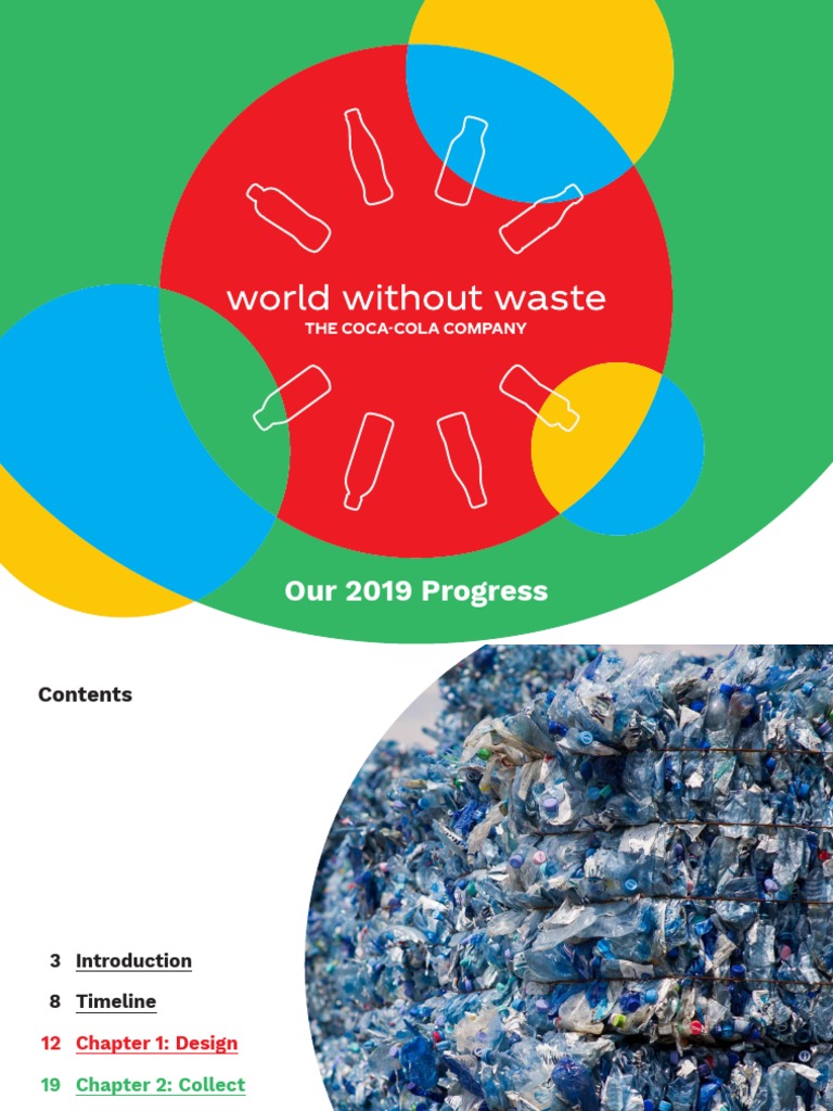 Coca Cola World Without Waste Report 2019 | PDF | Recycling | The Coca ...