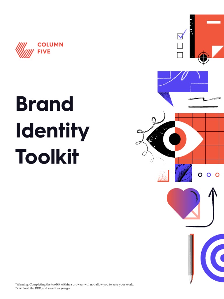 Column Five Brand Identity Toolkit | PDF | Logos | Brand