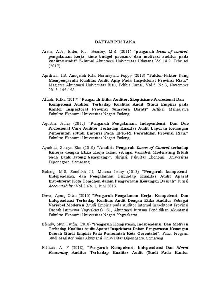 Dapus Fix Sekali | PDF