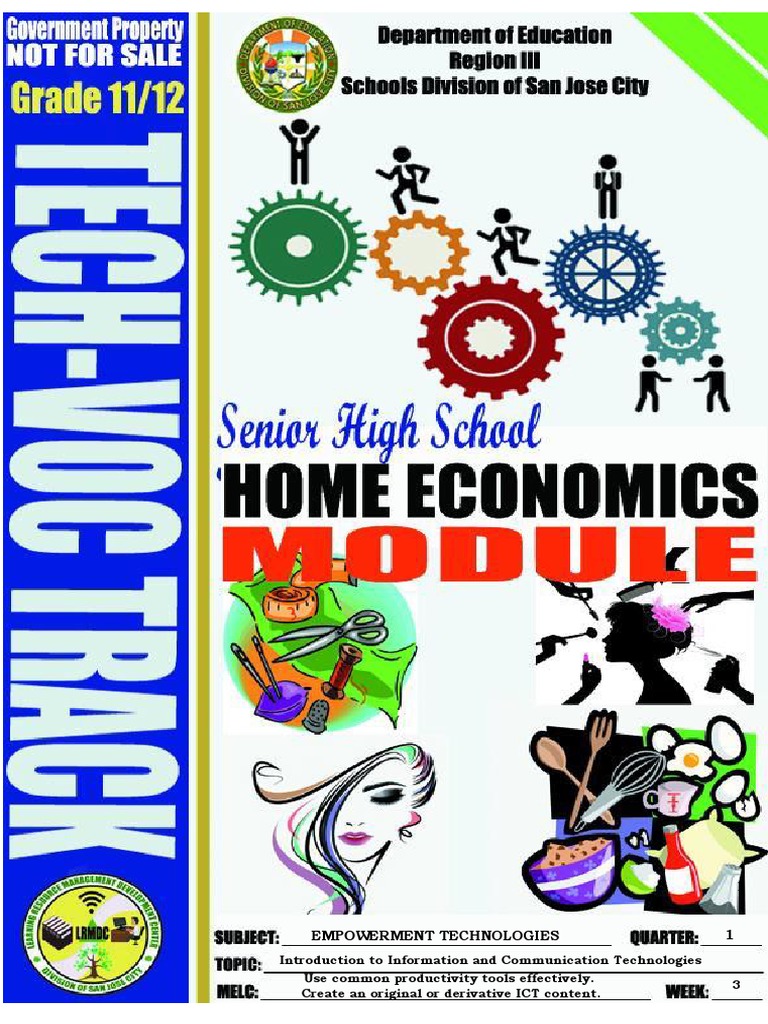 WEEK 3 Module 3 Empowerment Technologies | PDF | Hyperlink | Microsoft ...