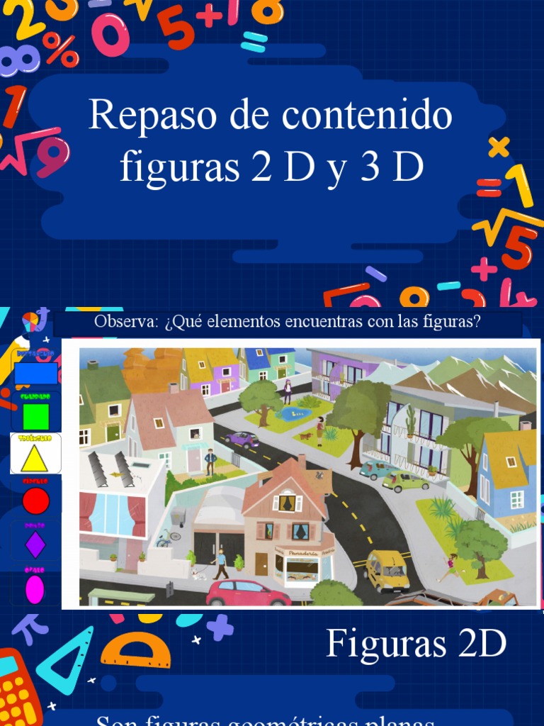 Repaso de Figuras 2D y 3D | PDF