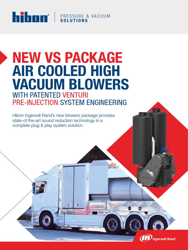 Hibon V-Series V - Blower - Packages PRTRT | PDF | Valve | Vacuum