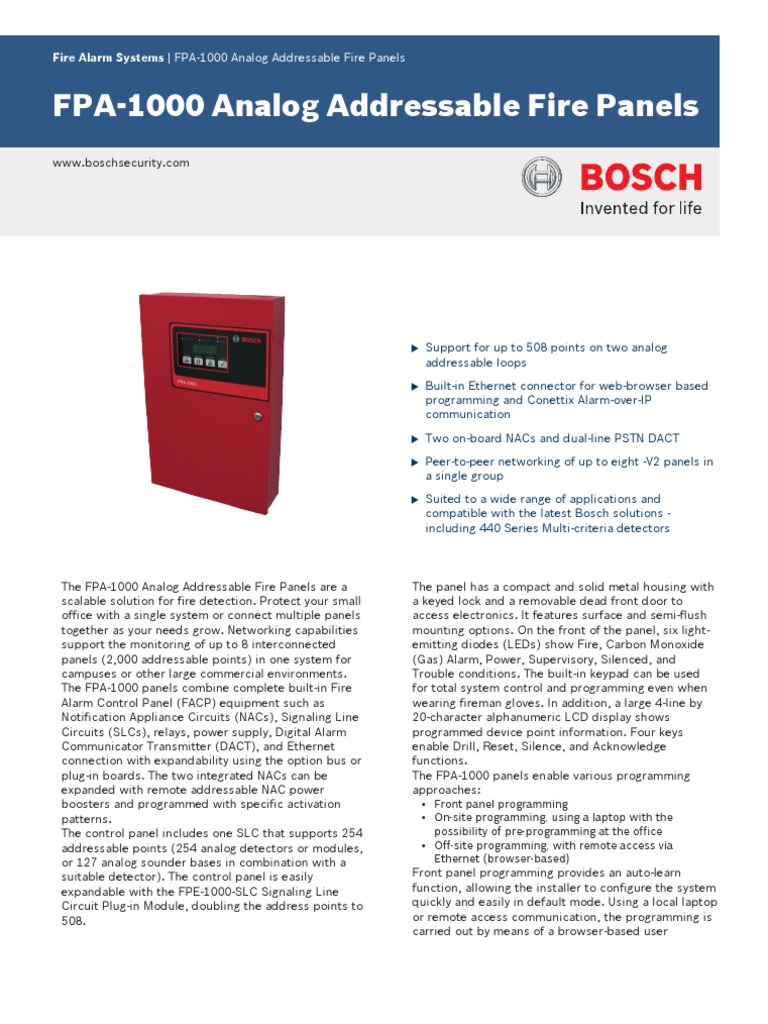 Datasheet FPA 1000 Data Sheet EnUS 5046636299 | PDF | Computer ...
