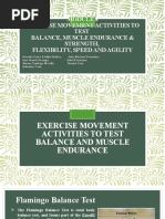 Stork Balance Stand Test Protocol | PDF | Sports | Recreation