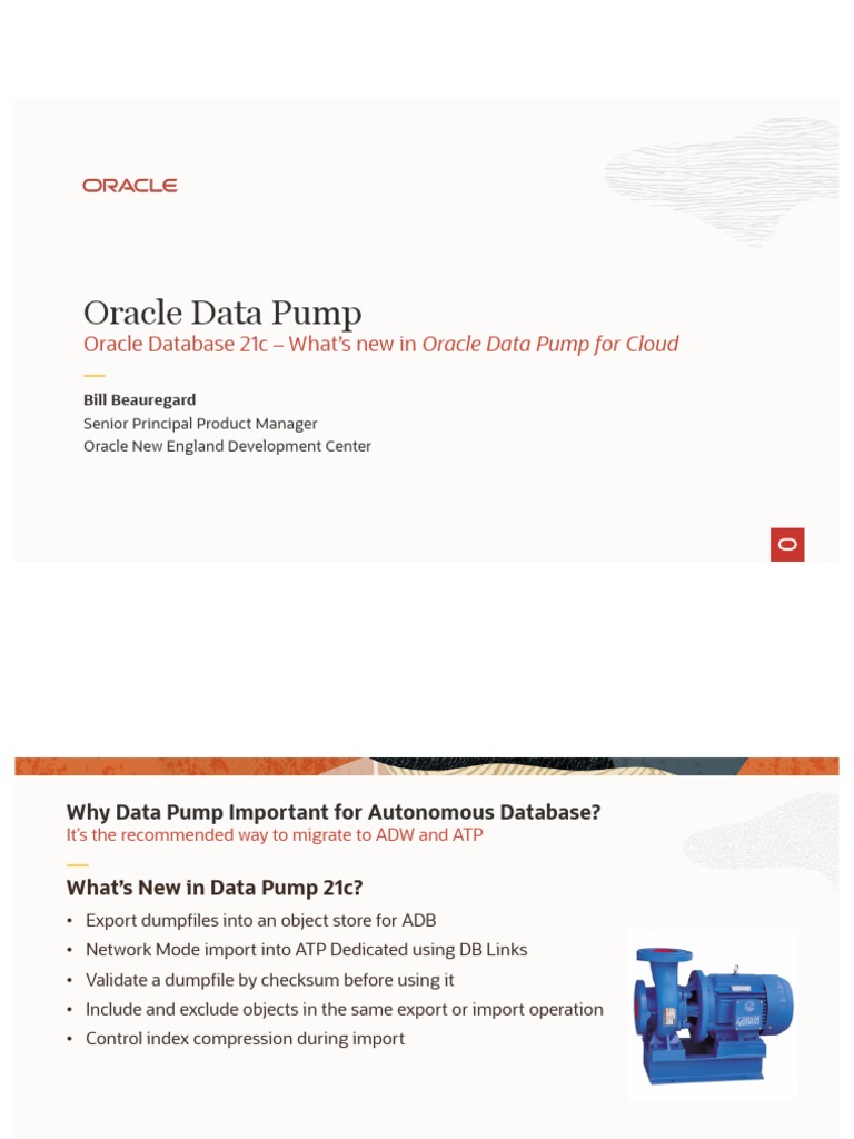19c Oracle Data Pump Whats New | PDF | Databases | Command Line Interface
