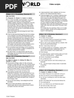 Students Book - Audio Scripts B2+ Book 1 | PDF