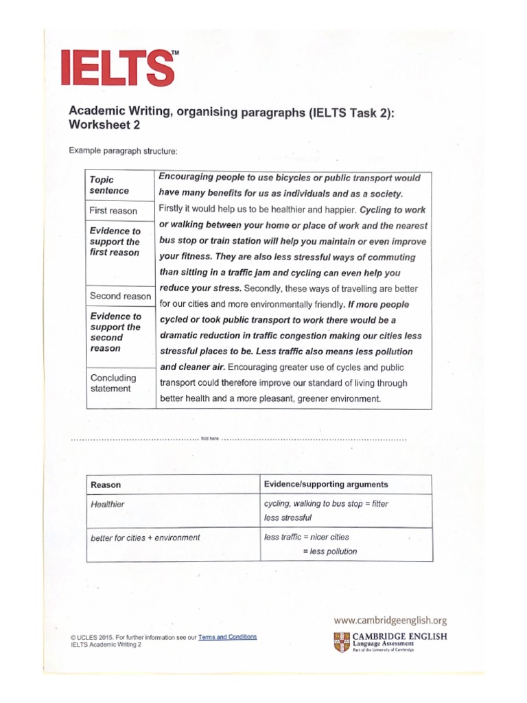 IETLS-Writing Task Exemple | PDF