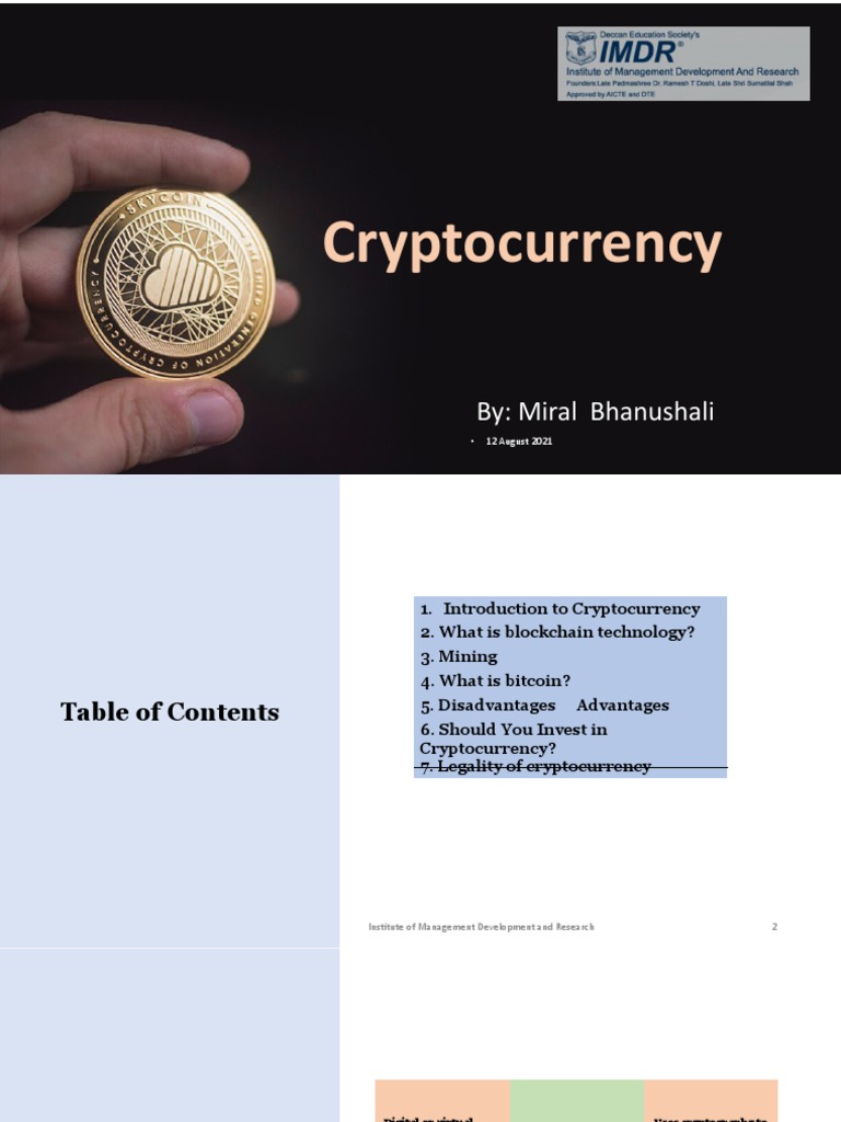 CRYPTOCURRENCY | PDF | Cryptocurrency | Bitcoin
