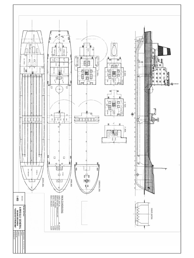 Arreglo General - Buque Casique Toronoima | PDF