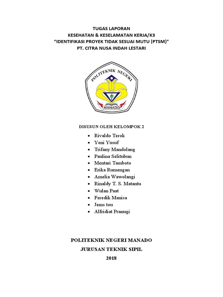 Identifikasi PTSM | PDF