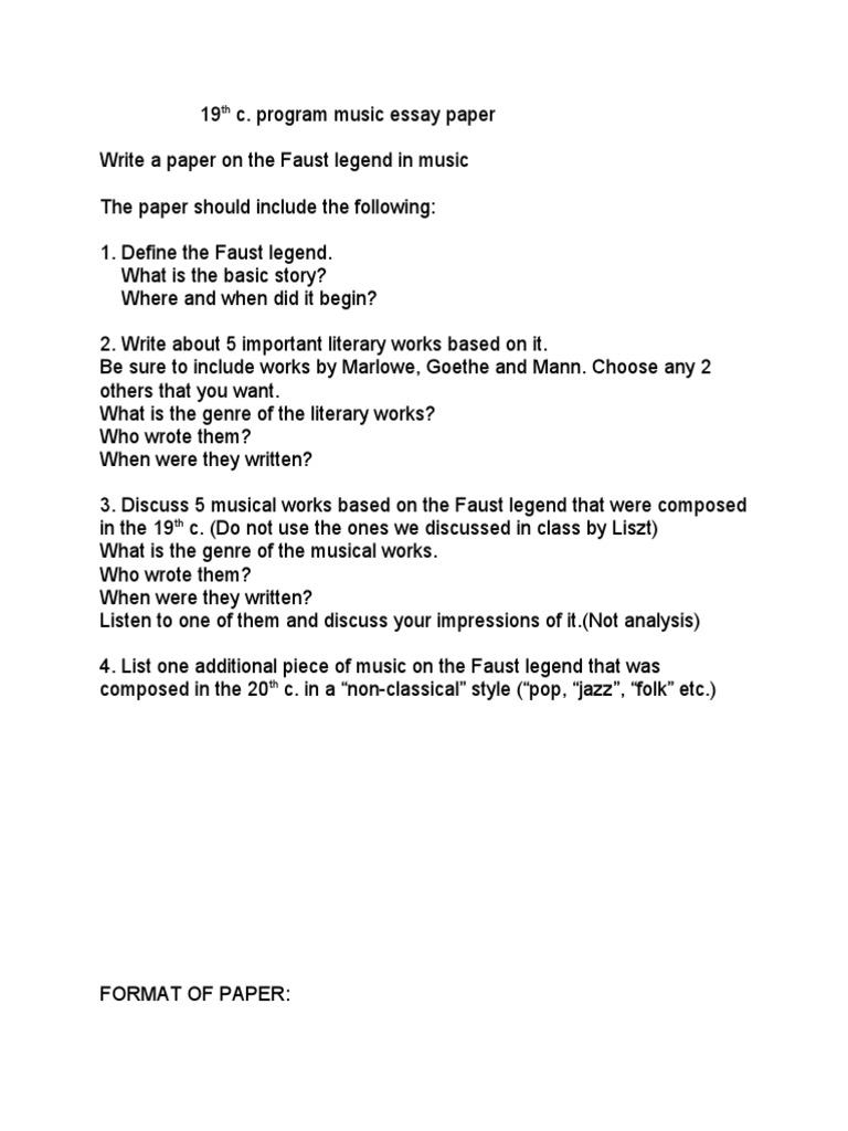 Faust Essay 2021 | PDF | Writing | Written Communication