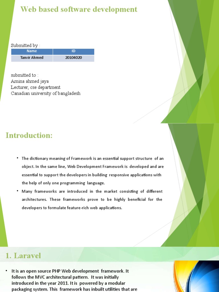 Web Based Software Development: Submitted by | PDF | Java Script | Web Application