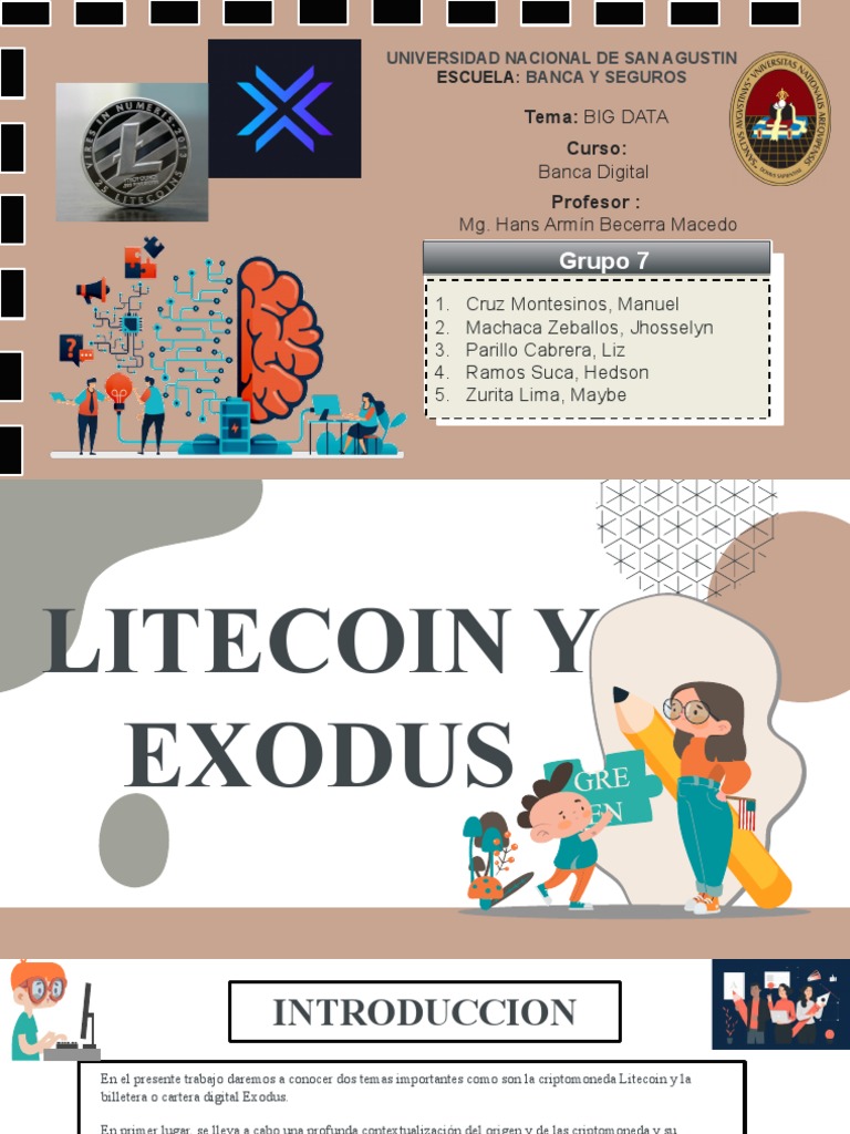 Litecoin y Exodus: Guía Completa | PDF | Criptomoneda | Bitcoin