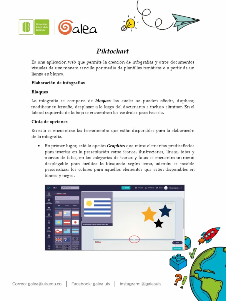 Creación de Infografías con Piktochart | PDF | Informática | Software
