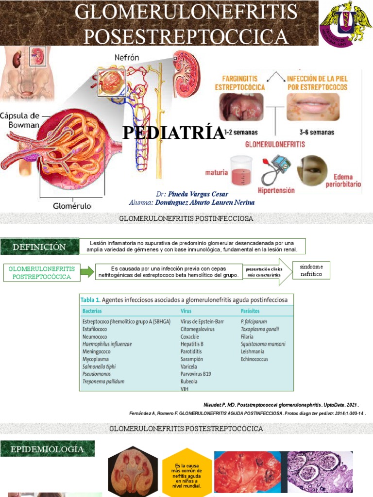 Glomerulonefritis Postinfecciosa Aguda Pdf Medicina Clinica