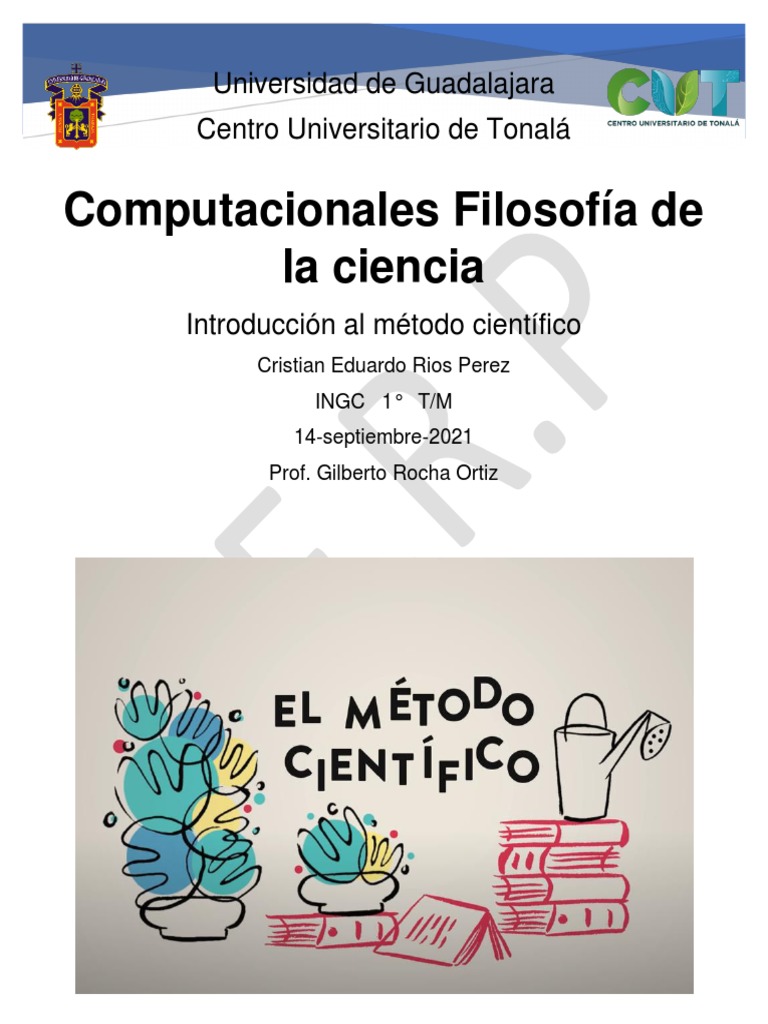 Introducción Al Método Científico | PDF | Conocimiento | Método científico