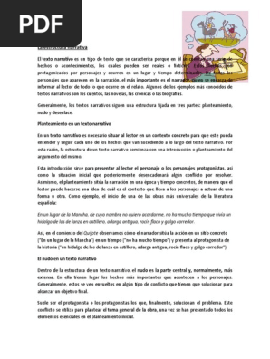 Hojas De Trabajo Sobre Los Elementos De La Estructura De Una Historia