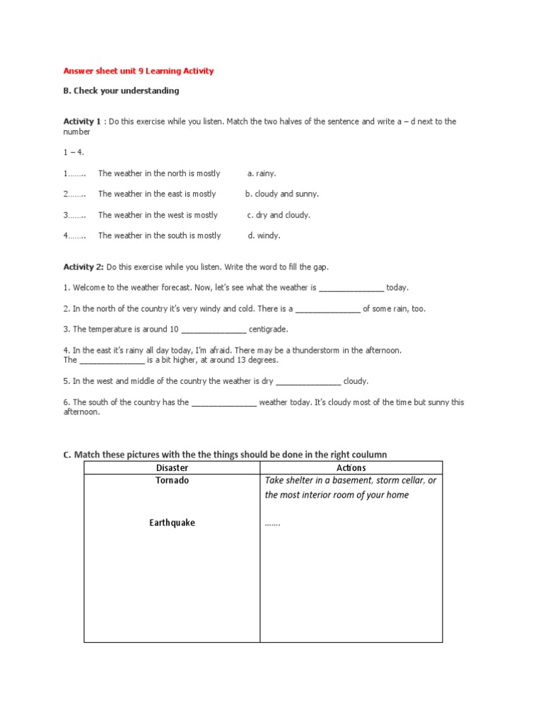 Unit 9 Answer Key: Lessons 35-38 | PDF | Language Arts & Discipline ...