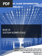 Modul Ajar Informatika - Sistem Komputer - Fase E | PDF