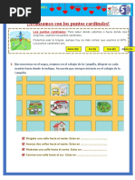 Mapa Con Puntos Cardinales | PDF | Navegación | Geografía