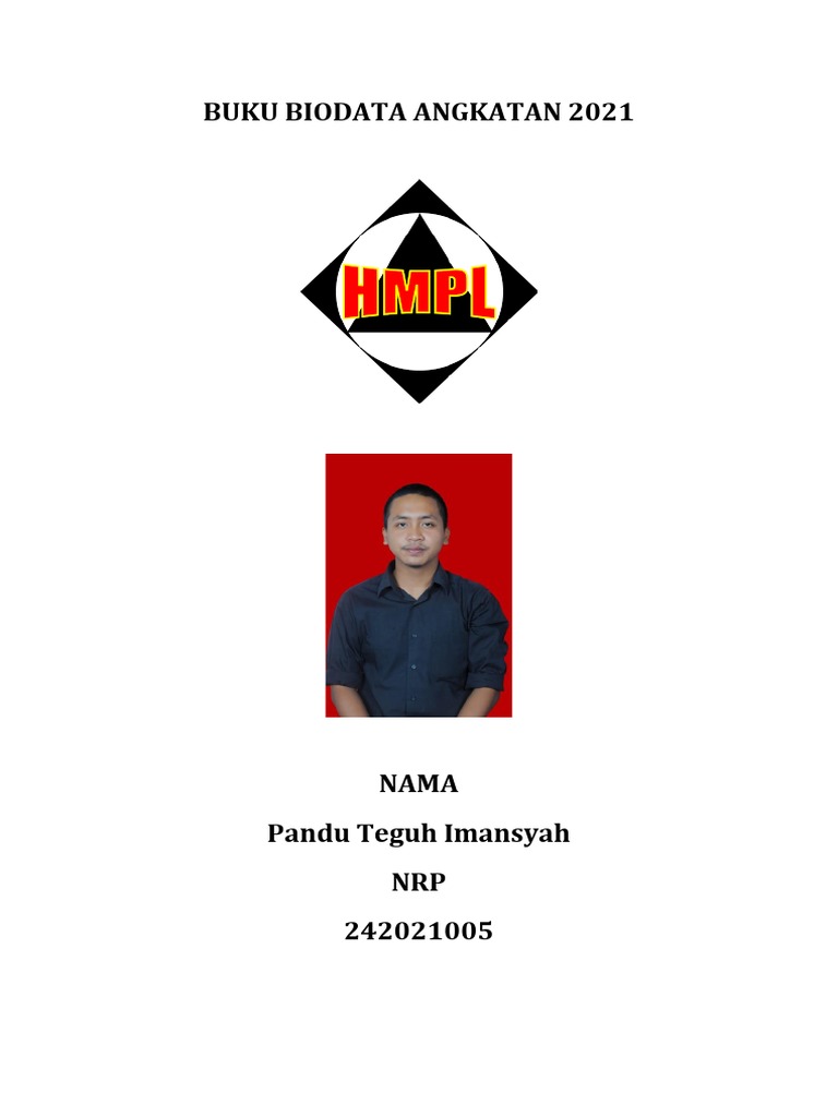 Pandu Teguh Imansyah Buku Biodata | PDF