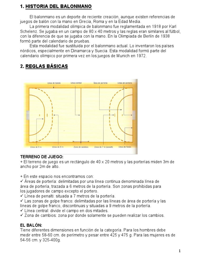 3 El Balonmano | PDF | Asociación de Futbol | Ocio