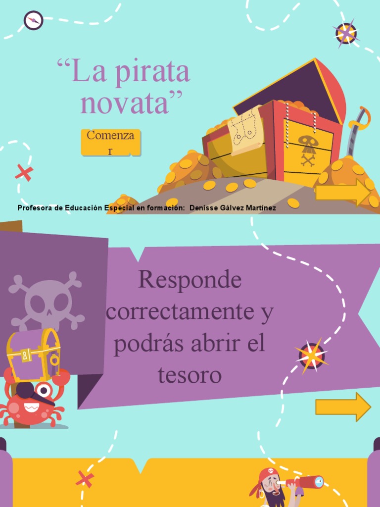 Comprensión Lectora La Pirata Novata | PDF