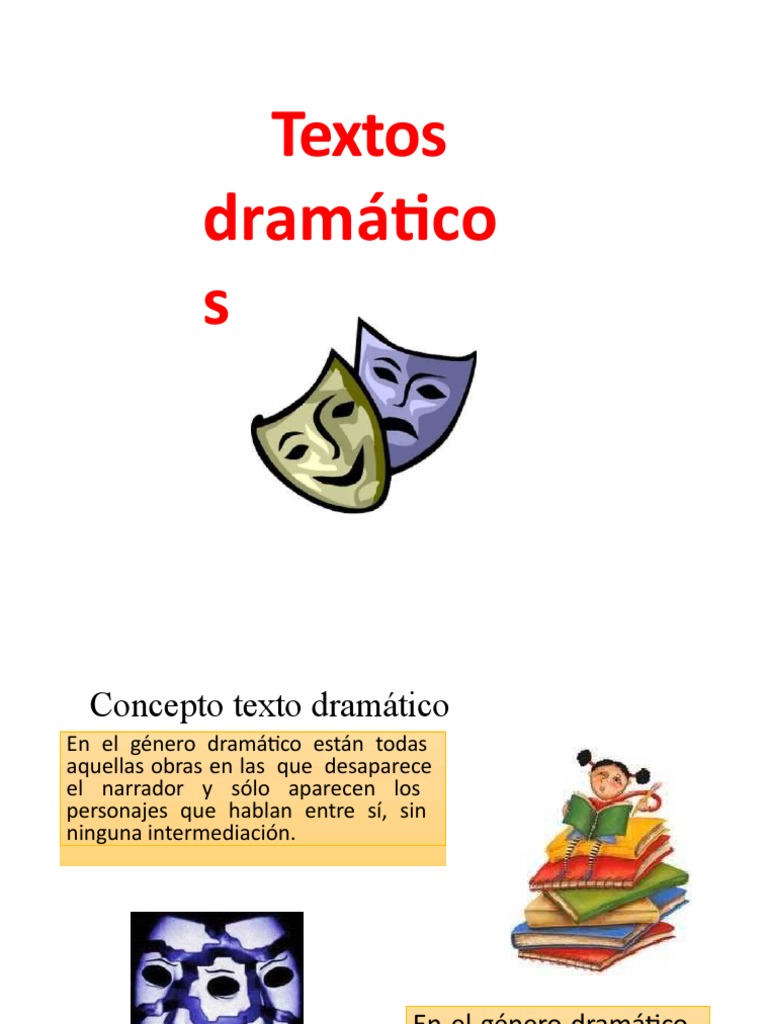 Análisis de los elementos y estructura de los textos dramáticos | PDF ...
