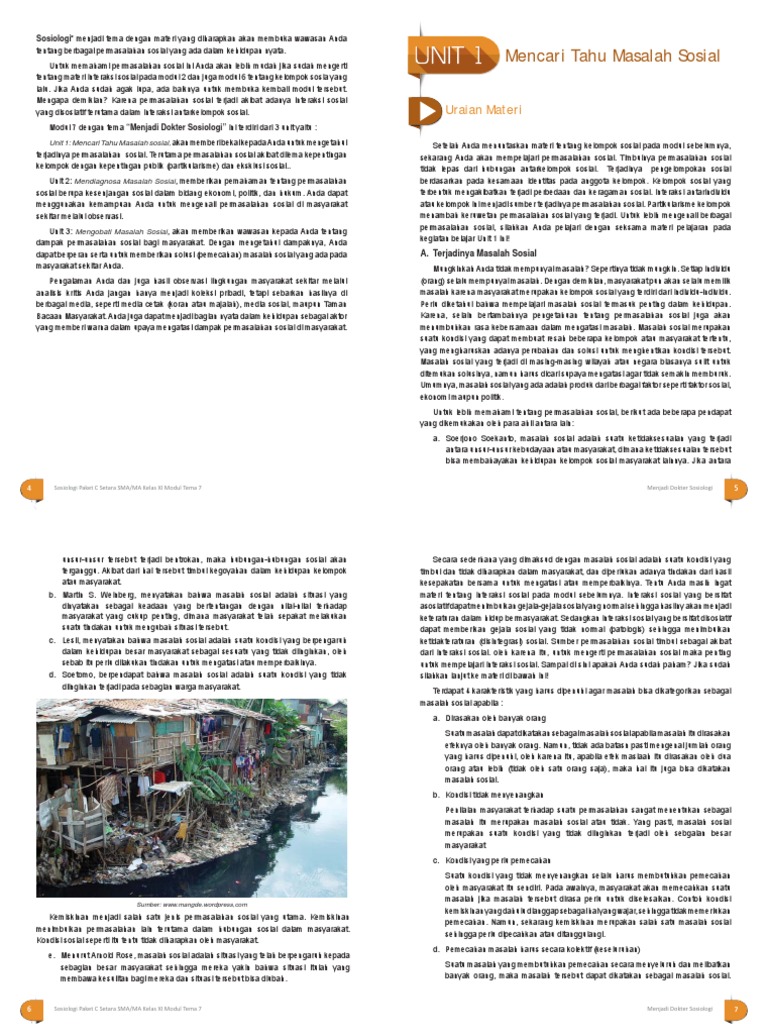 Sosiologi Xi | PDF | Ilmu Sosial | Sains & Matematika