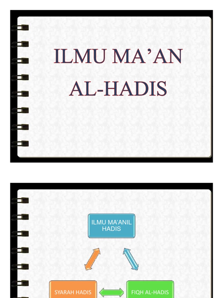 Makna dan Tujuan Ilmu Ma'anil Hadis | PDF