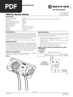 NOTIFIER INSPIRE N16e N16x Fire Alarm Control Panel Data Sheet | PDF ...