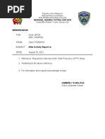 CSI Form 1 First Responders Form | PDF | Crime Scene | Forensic Science