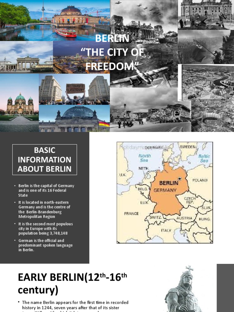 Berlin "The City of Freedom" | PDF | Berlin | Germany